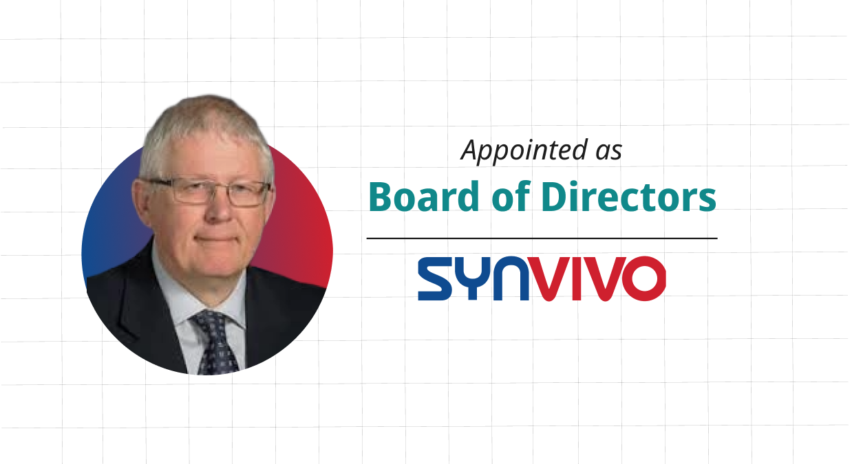 SynVivo Adds Dr. Richard Eglen to Board for Growth